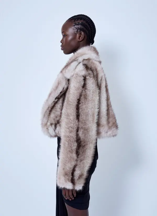 Sportmax Short Faux Fur Jacket