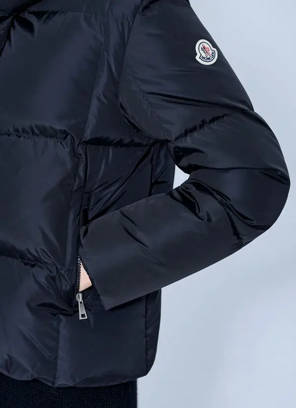 Moncler Castlenew Hooded Down Jacket