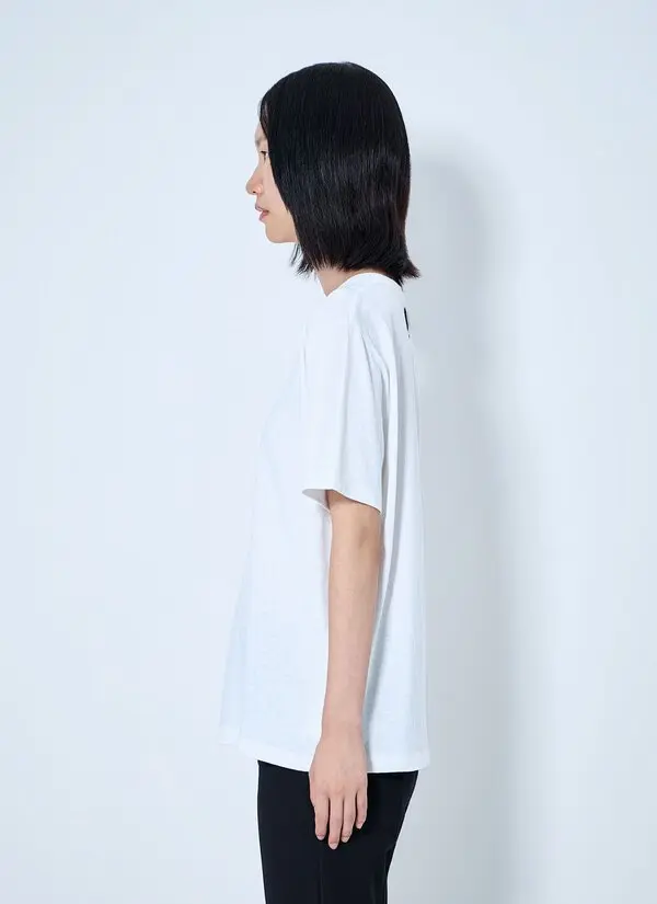 Khaite Crewneck Cotton T-shirt