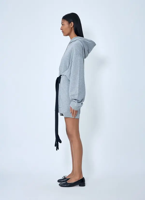 MAISON MARGIELA Hooded Sweatshirt With Attached Sash
