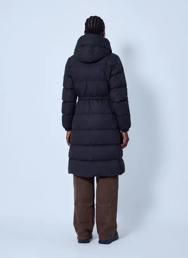 Moncler Pic Hooded Long Down Coat