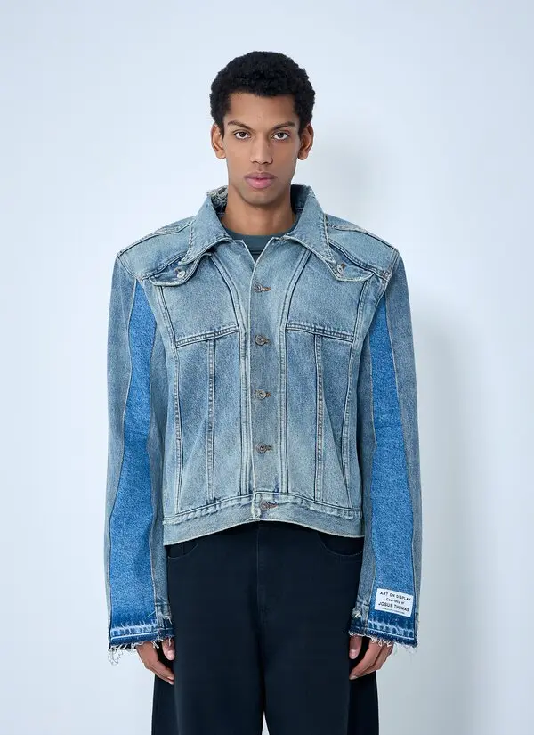 GALLERY DEPT. Panelled Denim Jacket - Blue