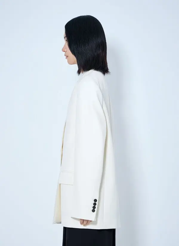 TOTEME Raw Lapel Blazer