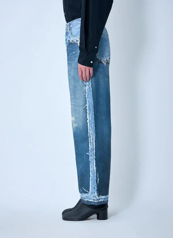 Acne Studios Trompe-l'oeil Jeans