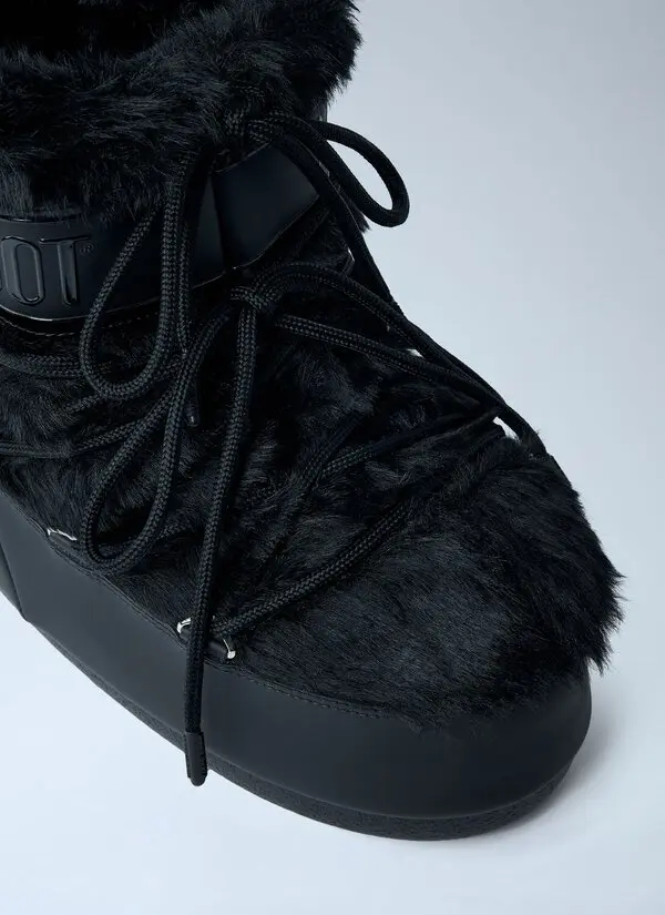 Moon Boot Icon Low Nylon Boots - Black