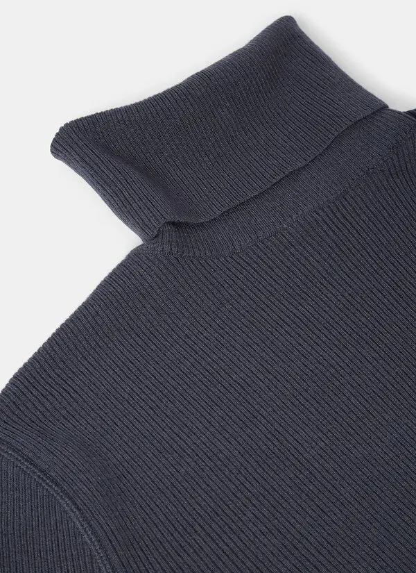 AIEZEN Wool-blend Turtleneck Sweater