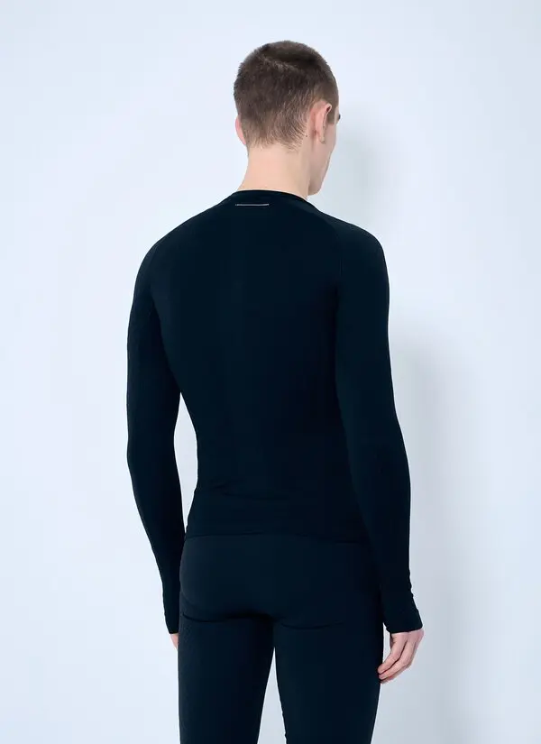 MM6 MAISON MARGIELA X SALOMON Textured Long-sleeved Top