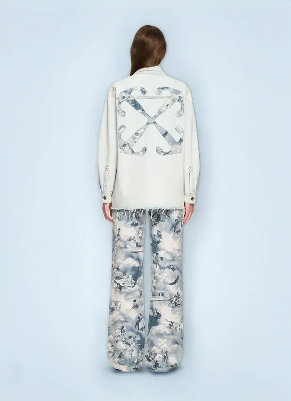Off-White Fresco Arrow Denim Shirt Jacket