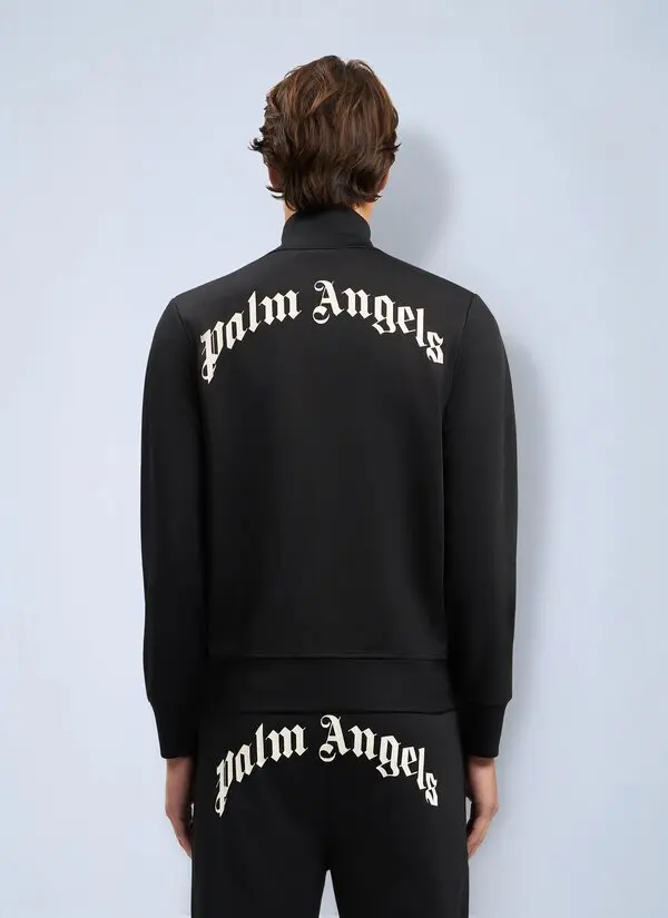 Palm Angels Curved Logo Track Jacket
