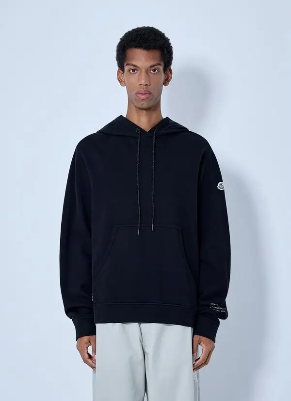 MONCLER X FRGMT HIROSHI FUJIWARA Hooded Sweatshirt With Patch Detail