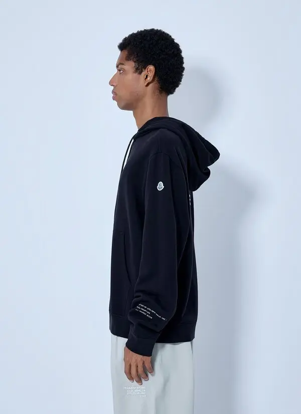 MONCLER X FRGMT HIROSHI FUJIWARA Hooded Sweatshirt With Patch Detail