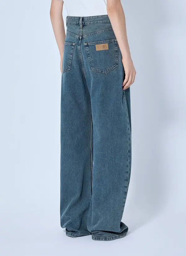 MAISON MARGIELA Draped Midi Dress