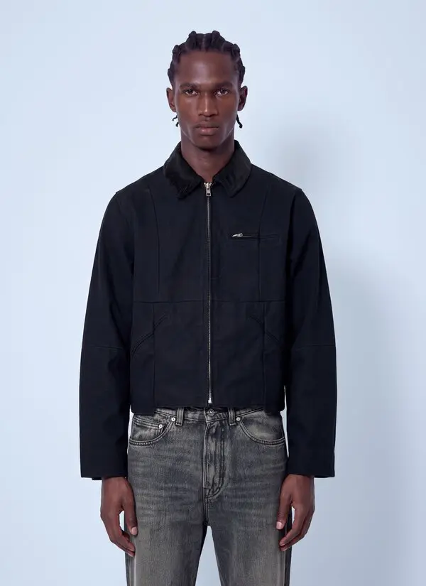 Vetements Cut-up Workwear Jacket - Black