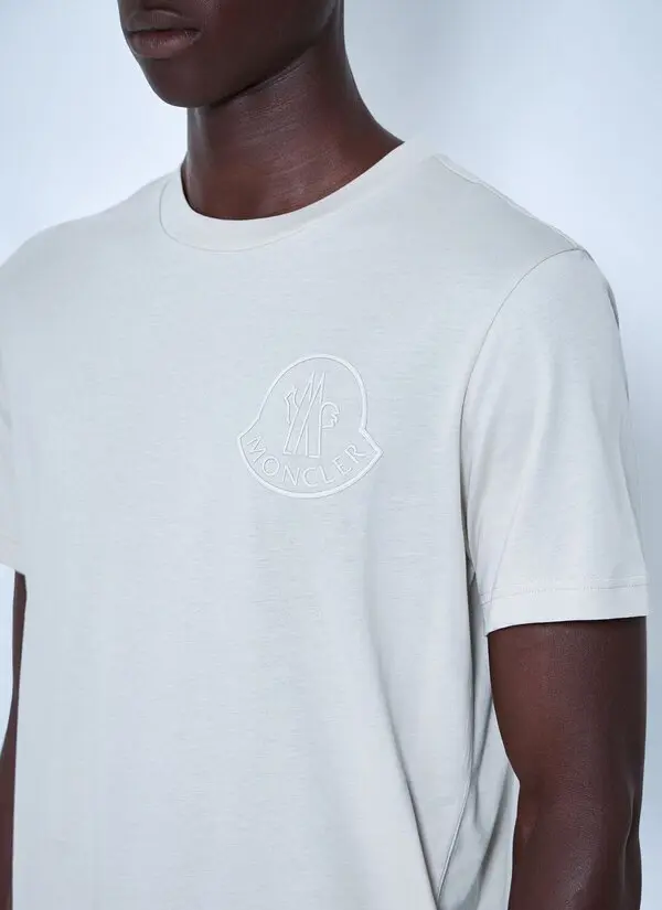 Moncler Cotton Jersey Logo T-shirt