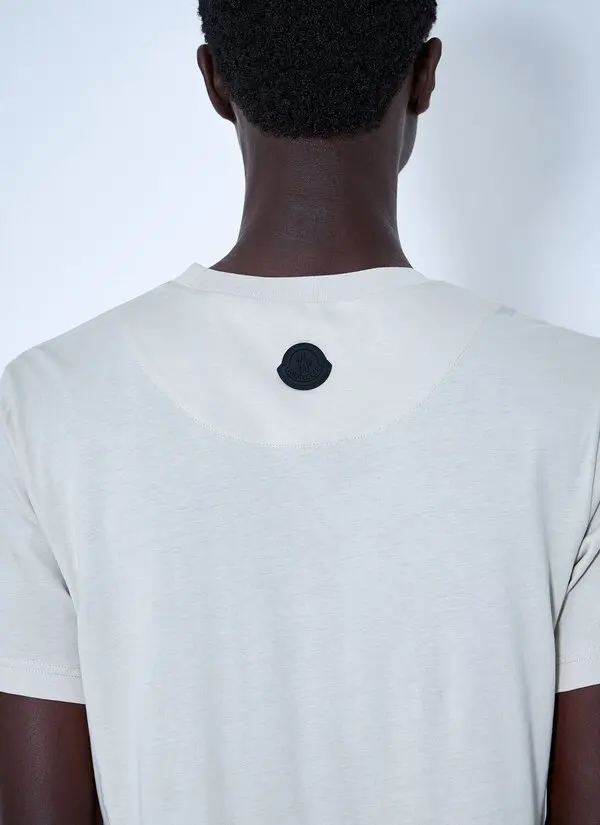Moncler Cotton Jersey Logo T-shirt