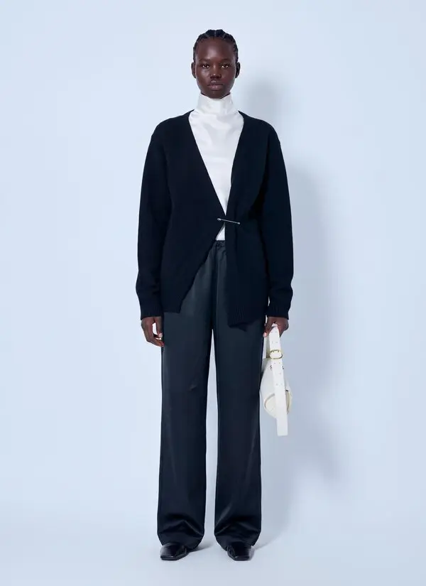 RÓHE Relaxed Fit Satin Trousers