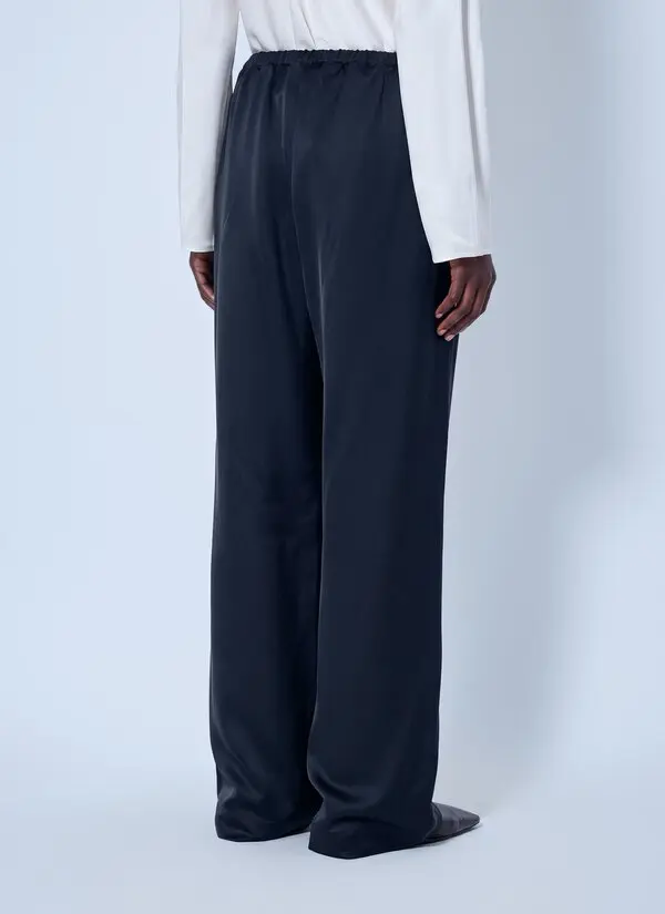 RÓHE Relaxed Fit Satin Trousers