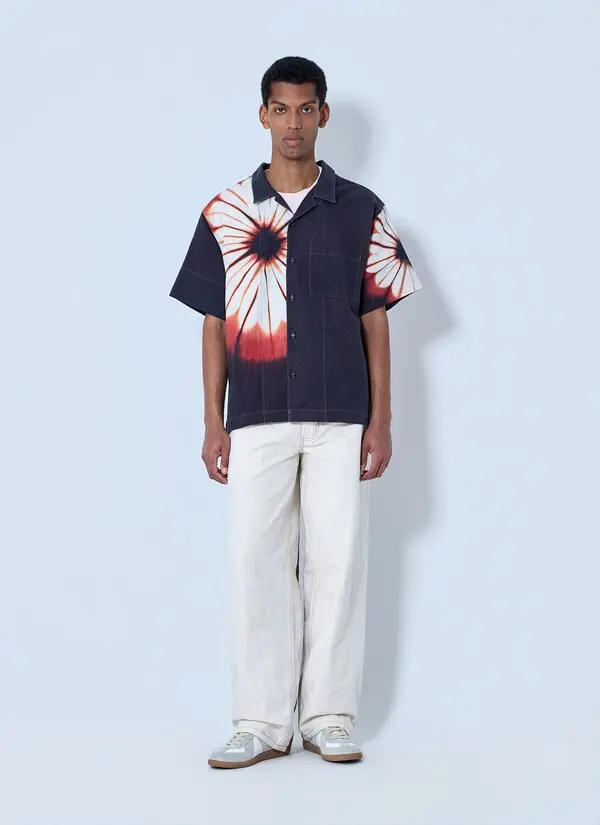 STORY MFG. Short-sleeve Button-down Shirt
