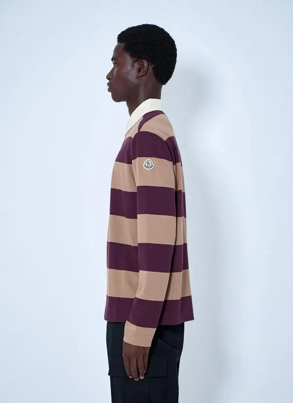 Moncler Striped Rugby Shirt
