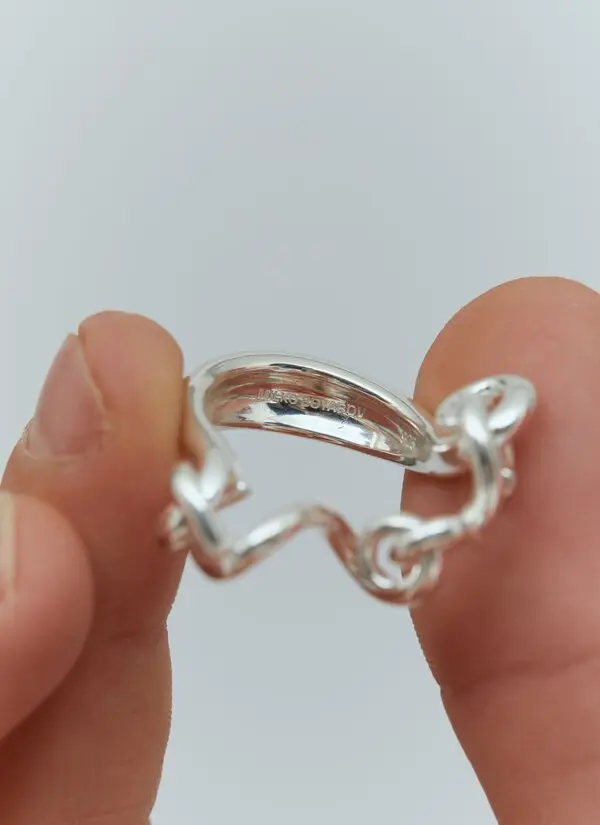 MILKO BOYAROV Worm Chain Ring