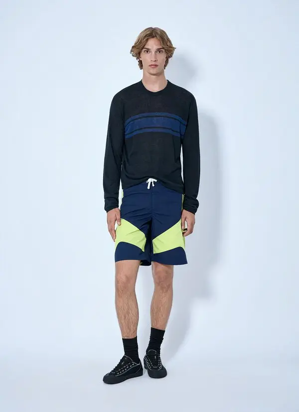 StÜssy Striped Long Sleeve Sweater
