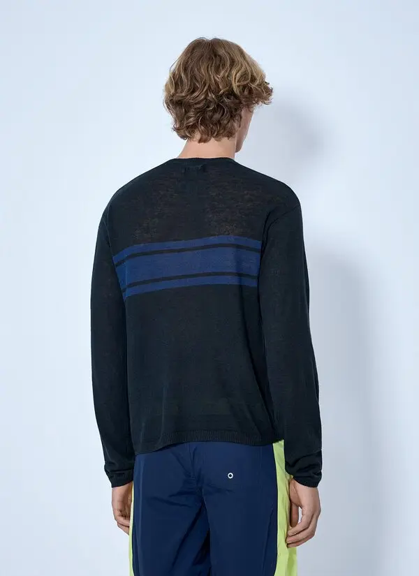 StÜssy Striped Long Sleeve Sweater