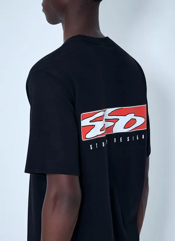 StÜssy Cotton Jersey Logo T-shirt