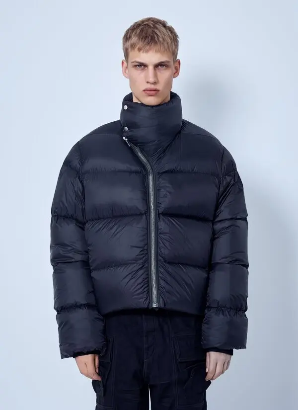 Rick Owens Turtle Down Jacket - Black