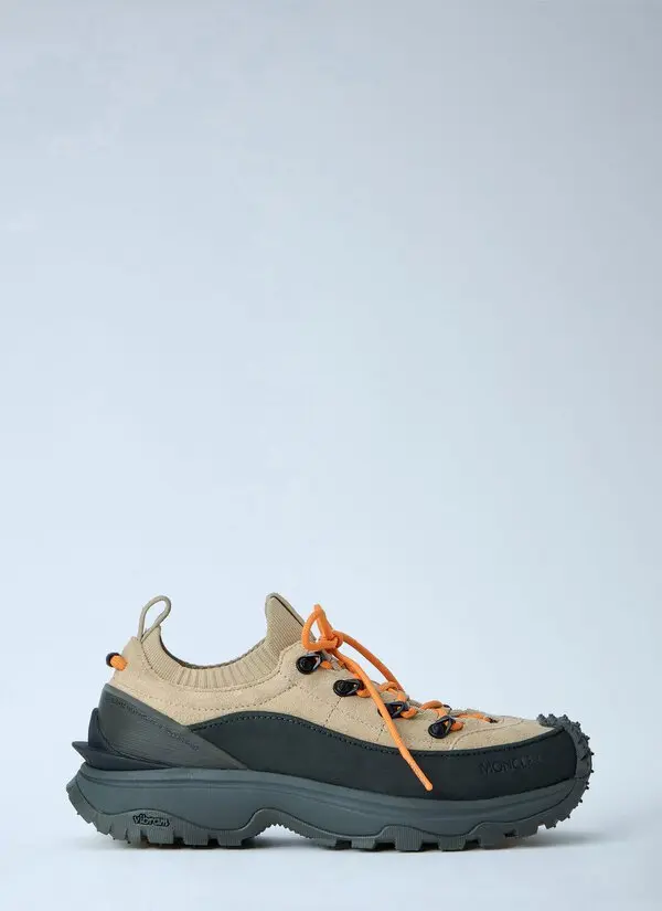 Moncler Trailgrip Lite3 Low Top Sneakers - Beige