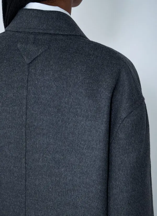 Prada Long Wool-blend Coat