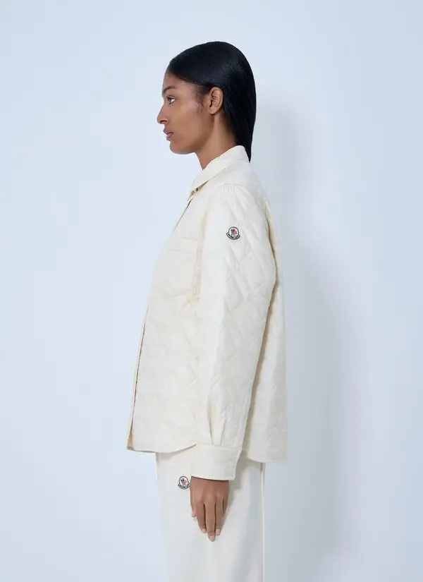 Moncler Logo Motif Quilted Jacket