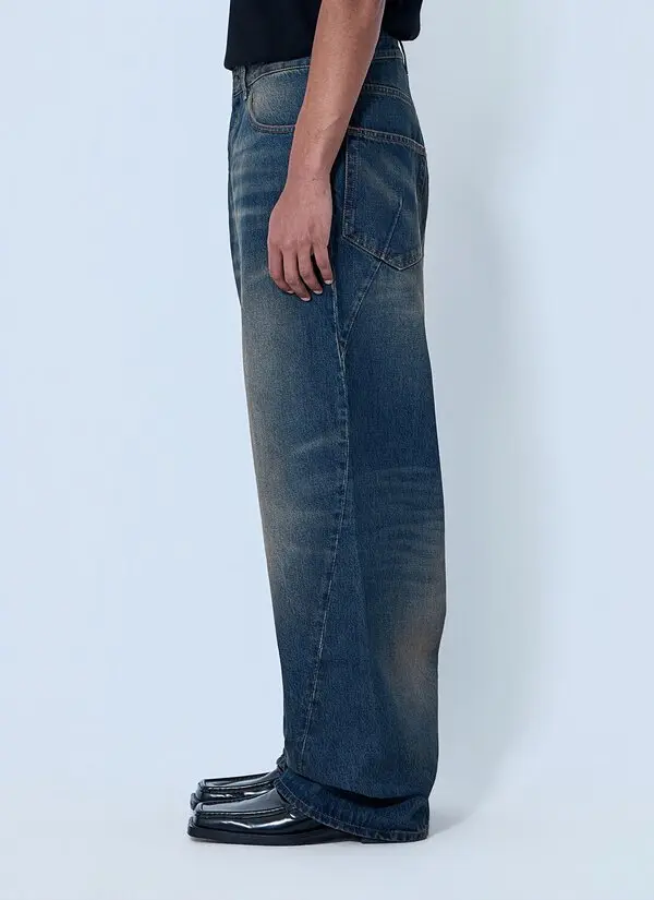 Vetements Wide-leg Denim Trousers
