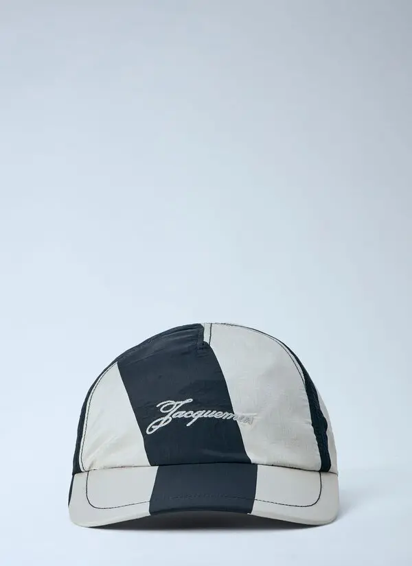 Jacquemus La Casquette Baluchon Cap - Grey