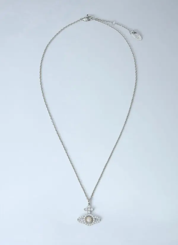 VIVIENNE WESTWOOD Olympia Pearl Pendant - Silver