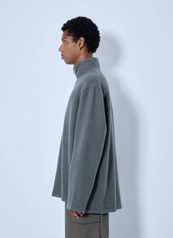 RIER Fleece Polo Sweatshirt