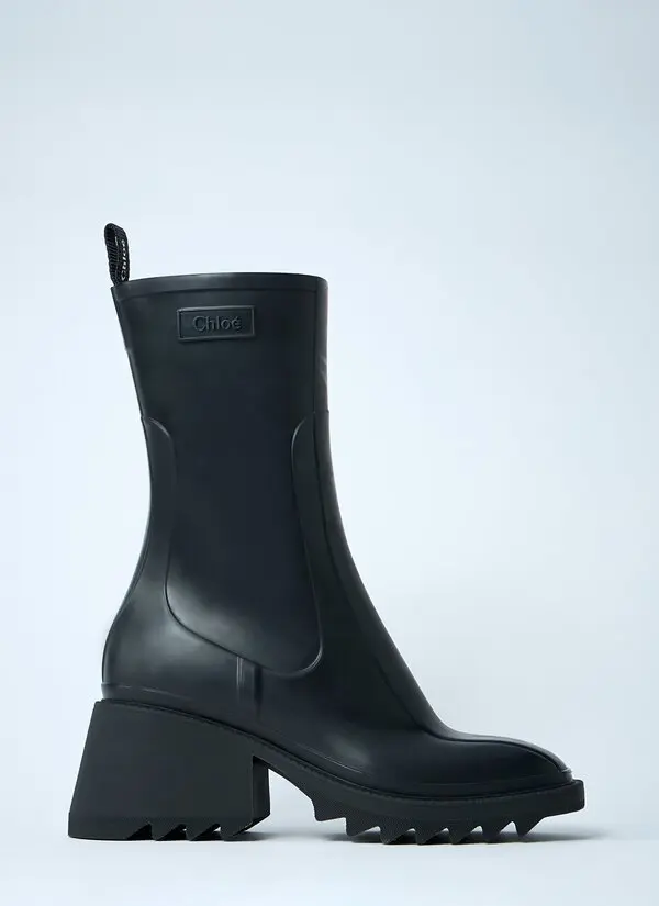 Chloé Betty Rain Boots - Black