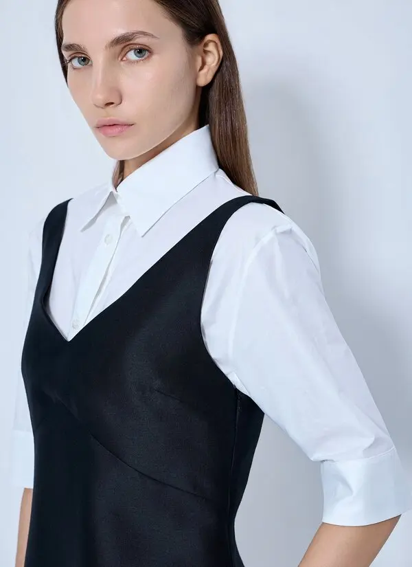 Balenciaga Hybrid Shirt Dress