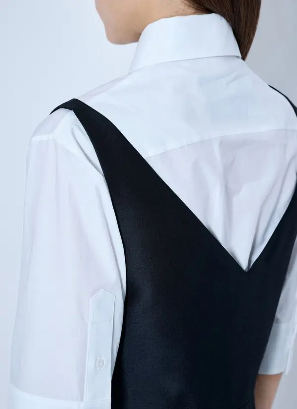 Balenciaga Hybrid Shirt Dress