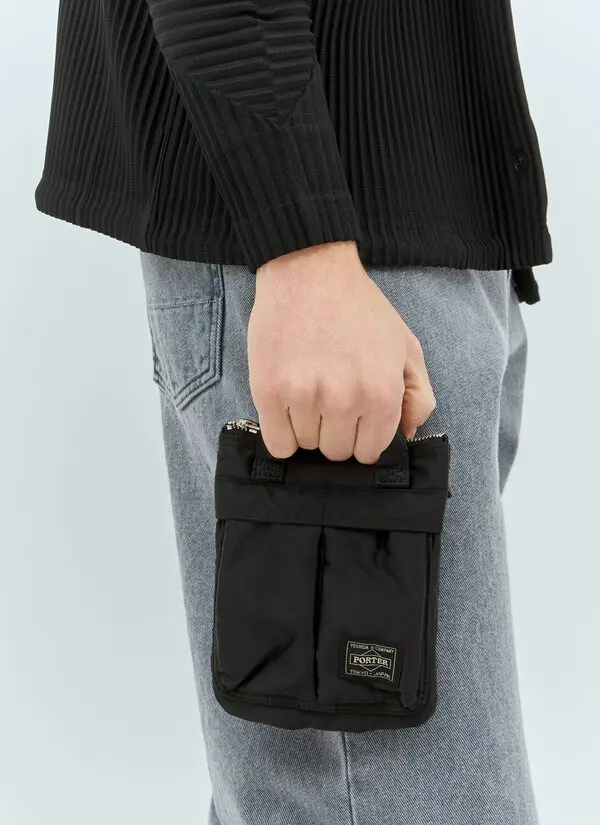 PORTER-YOSHIDA & CO Mini Helmet Crossbody Bag - Black