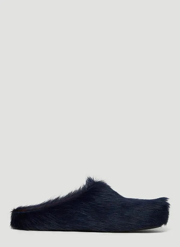 Marni Fussbett Sabot - Navy