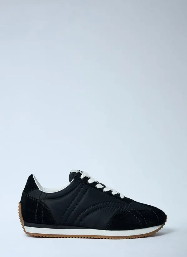 TOTEME Signature Sport Low-top Sneakers - Black