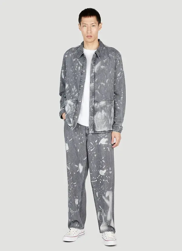 LN-CC X NON Bleached Wide Jeans