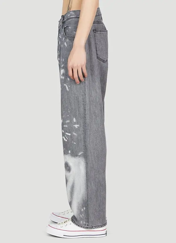 LN-CC X NON Bleached Wide Jeans