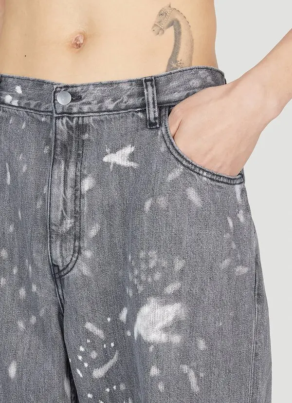 LN-CC X NON Bleached Wide Jeans