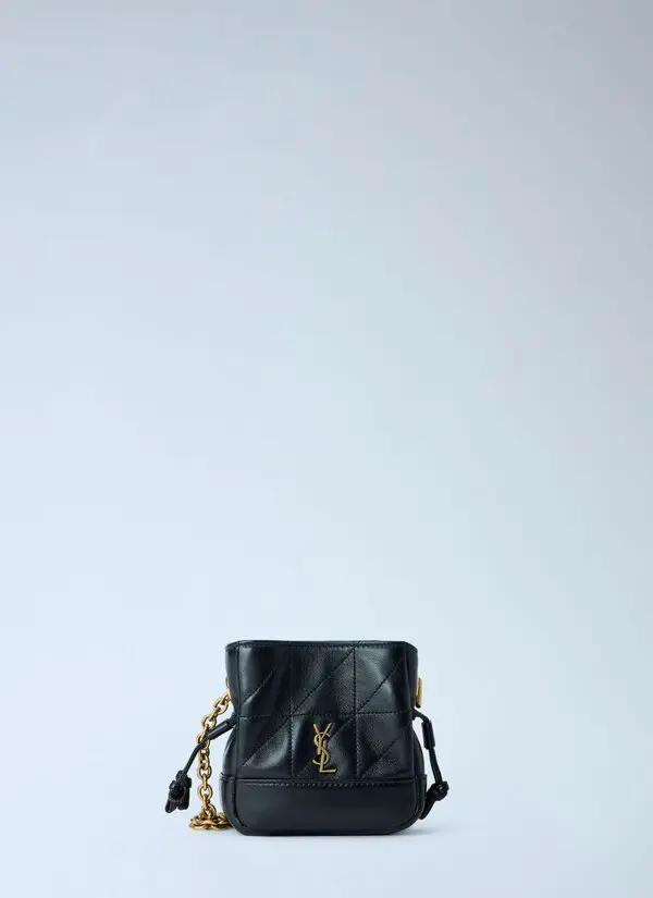 Saint Laurent Jamie Chain Belt Bag - Black