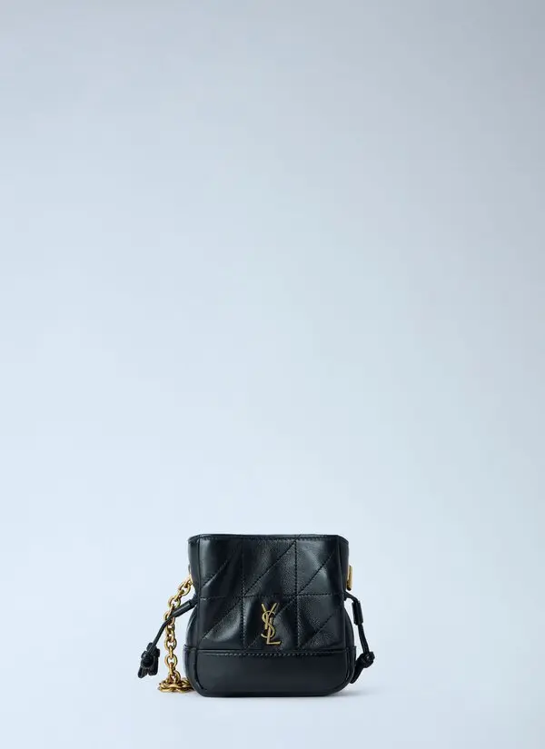 Saint Laurent Jamie Chain Belt Bag - Black
