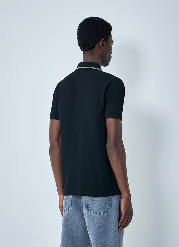 FRED PERRY X CRAIG GREEN Embroidered Polo Shirt With Drawstring Detail