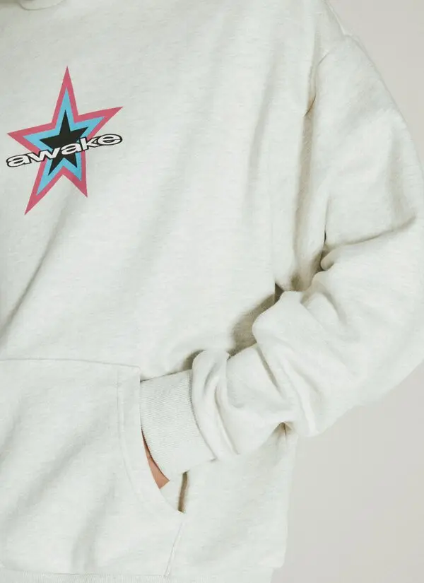 AWAKE NY Star Logo Hooded Sweatshirt