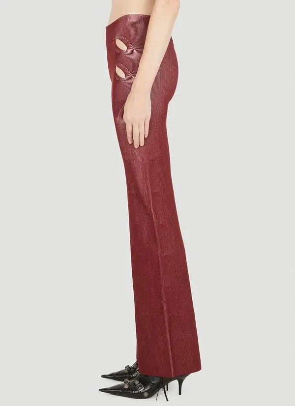 DION LEE Lock Slit Pants