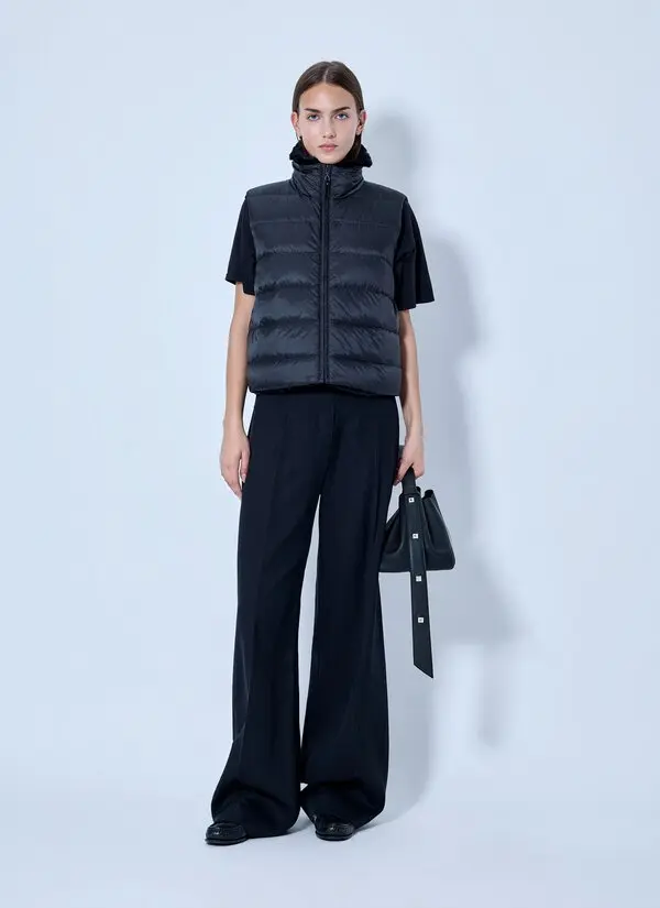 Max Mara Padded Vest With High Collar
